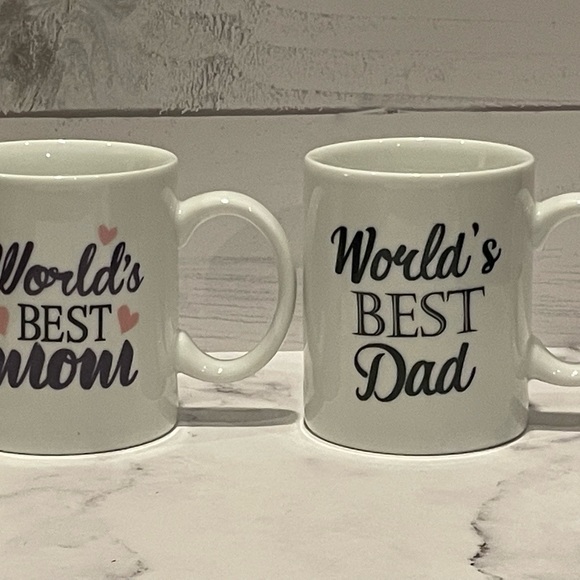 Dining | Worlds Best Mom Dad Mug Set | Poshmark